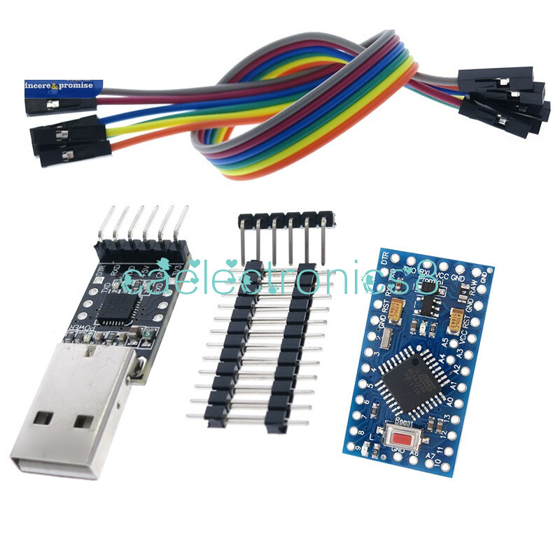 Pro Mini atmega328 5V 16M +CP2102 USB 2.0 to UART TTL module | eBay
