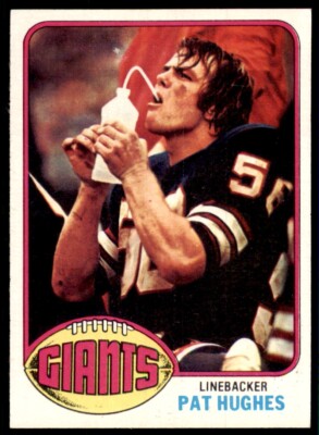 1976 Topps Pat Hughes Football Card New York Giants #117 | eBay