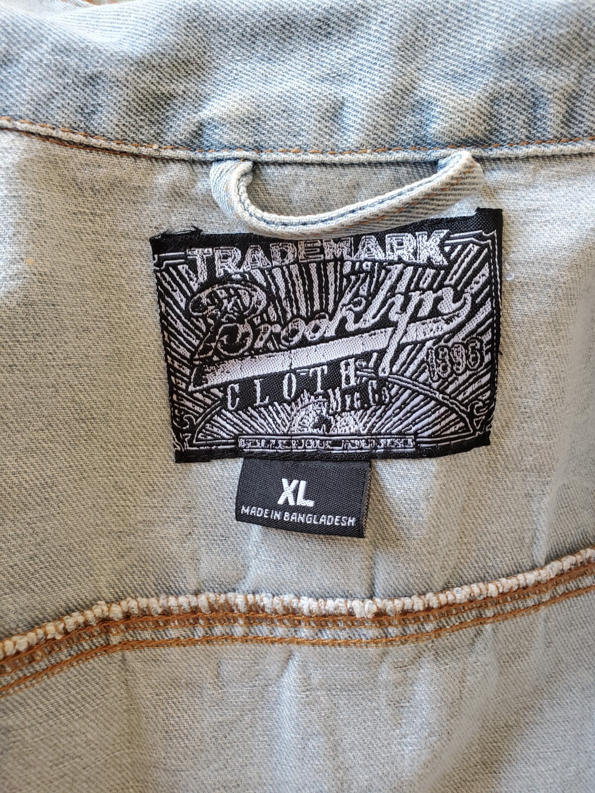 Brooklyn Cloth Mfg. Co. Light Stonewash Denim Blue Je… - Gem