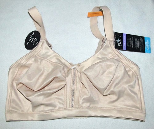 Bali Double Support Wireless Soft Touch Cool Comfort Bra Womens Size ...