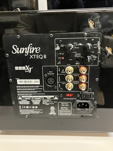 Sunfire Subwoofer XTEQ 8 | eBay