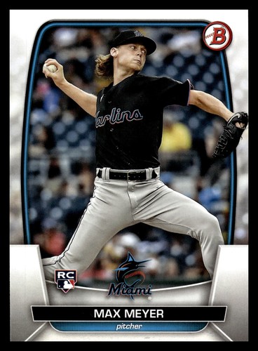 2023 Bowman #36 Max Meyer Miami Marlins Baseball Card | eBay