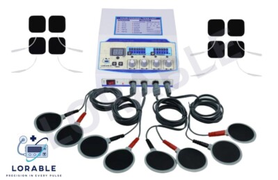 Professional Electrotherapy Physical Therapy Machine Prof 4 channel ...