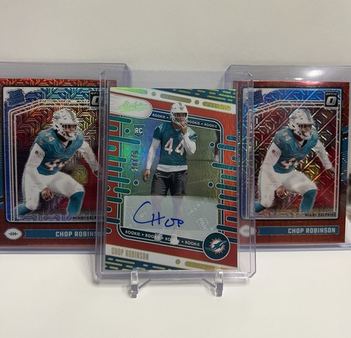 2024 Panini Absolute - Chop Robinson #121 Autograph /75 2x SP red mojo ...
