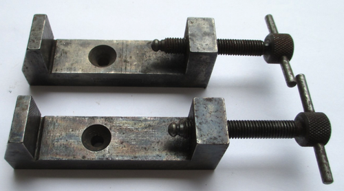 Vintage S. Starrett no.160 Machinist Toolmakers Clamp Vise (2) Athol ...