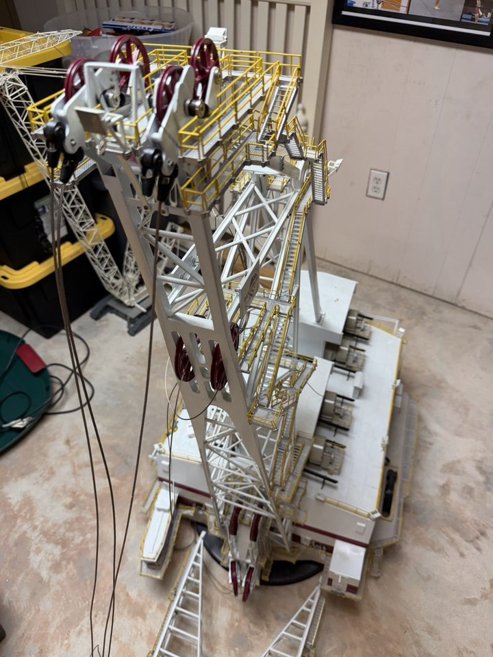 RARE TWH 1:50 Bucyrus 8750 Walking Dragline – Complete – Collector ...