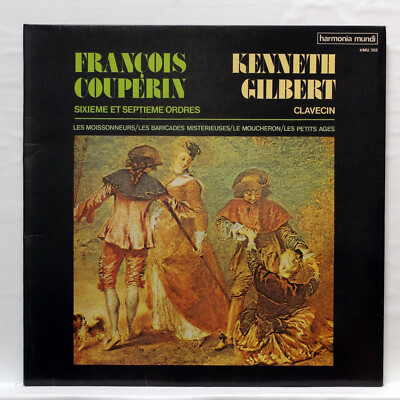 KENNETH GILBERT - COUPERIN 2nd book of harpsichord 6 & 7 HARMONIA MUNDI ...