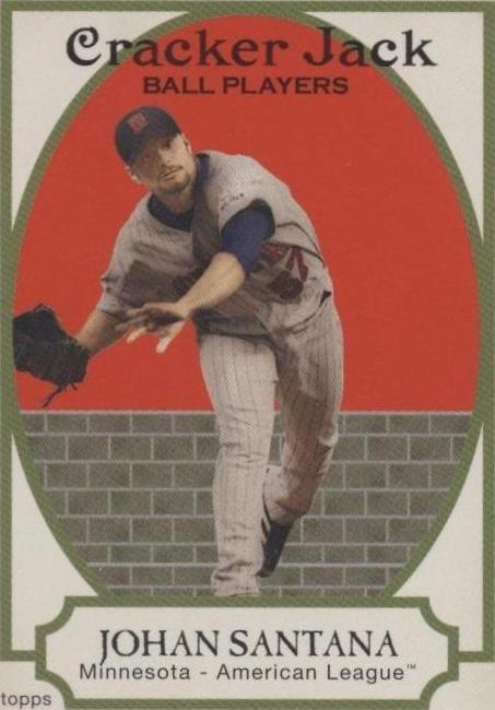 2005 Topps Cracker Jack - Johan Santana #85 Pitching for sale online | eBay