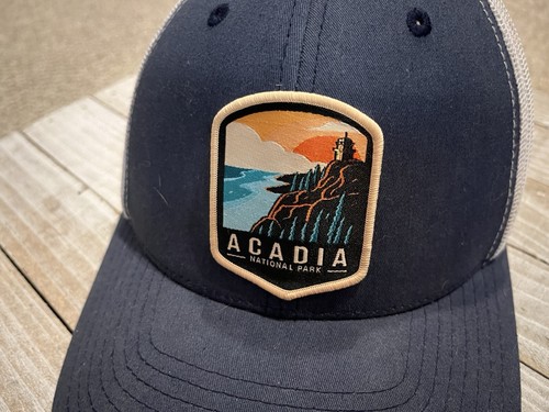 Men’s Acadia National Park Maine SnapBack Cap Hat One Size Yupoong ...