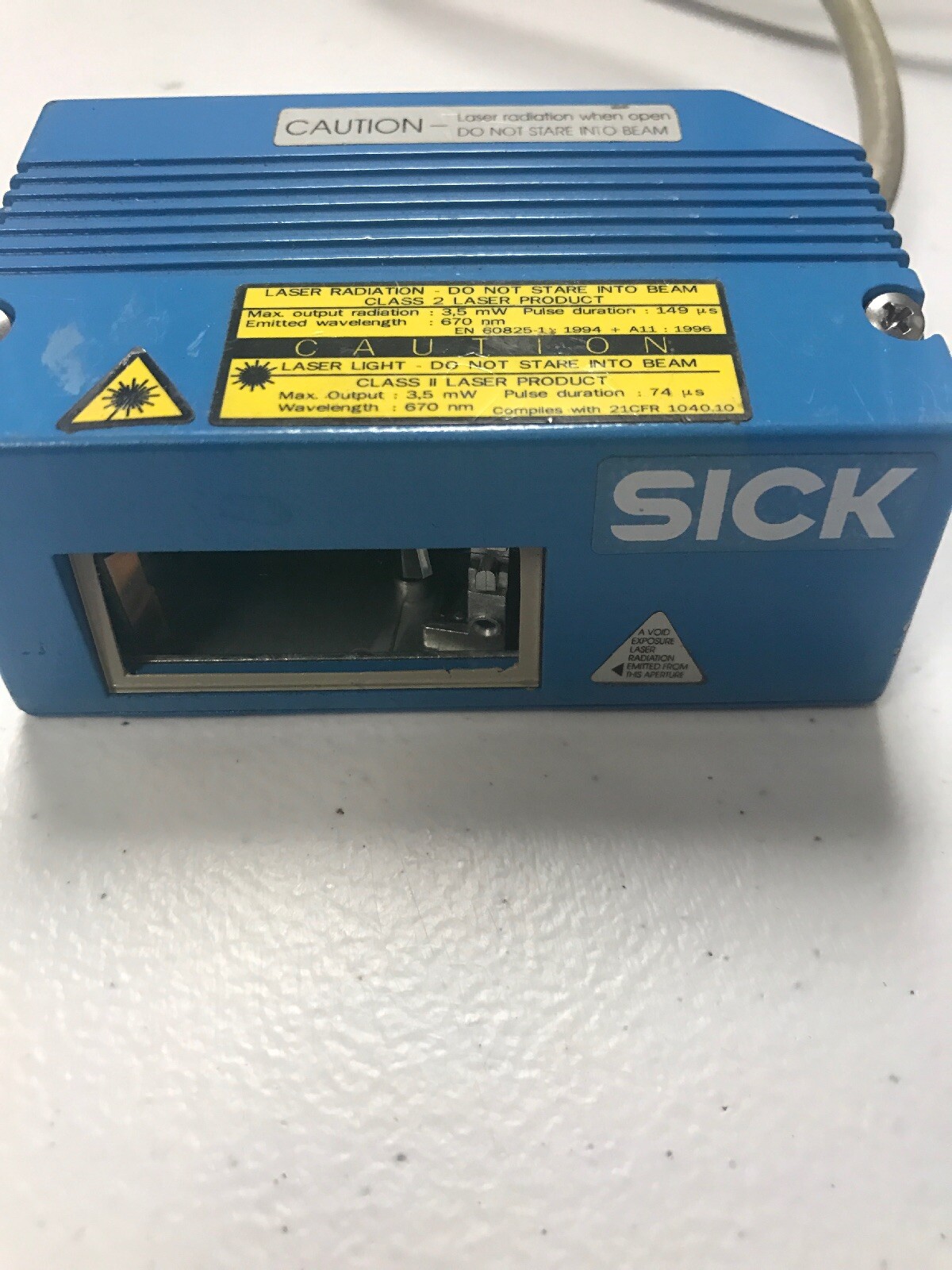 SICK CLV430-1010 BAR CODE SCANNER, LONG RANGE, FREE SHIPPING | eBay