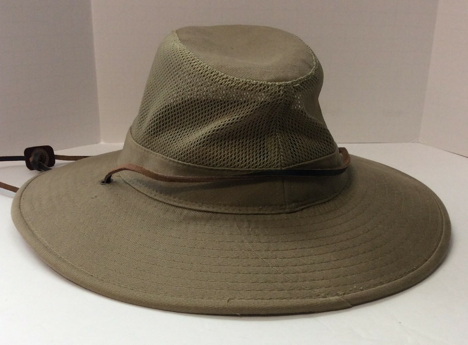 DPC Dorfman Pacific Safari Hat with Mesh Sides and Ch… - Gem