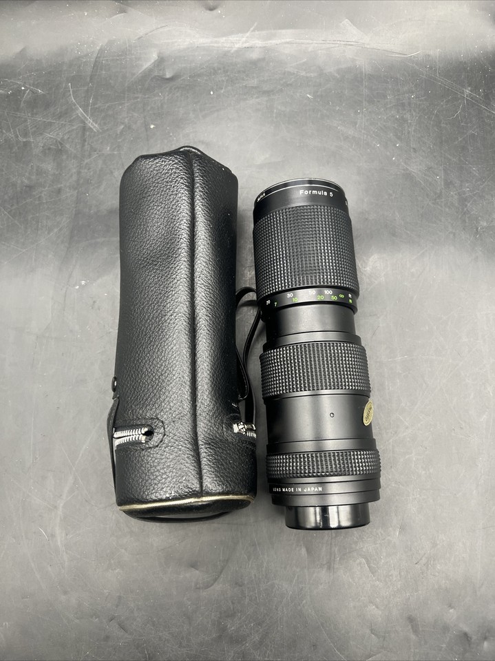 Formula 5 85-210mm f/4.5 M42 Screw Mount Camera Lens with Case, Made In ...