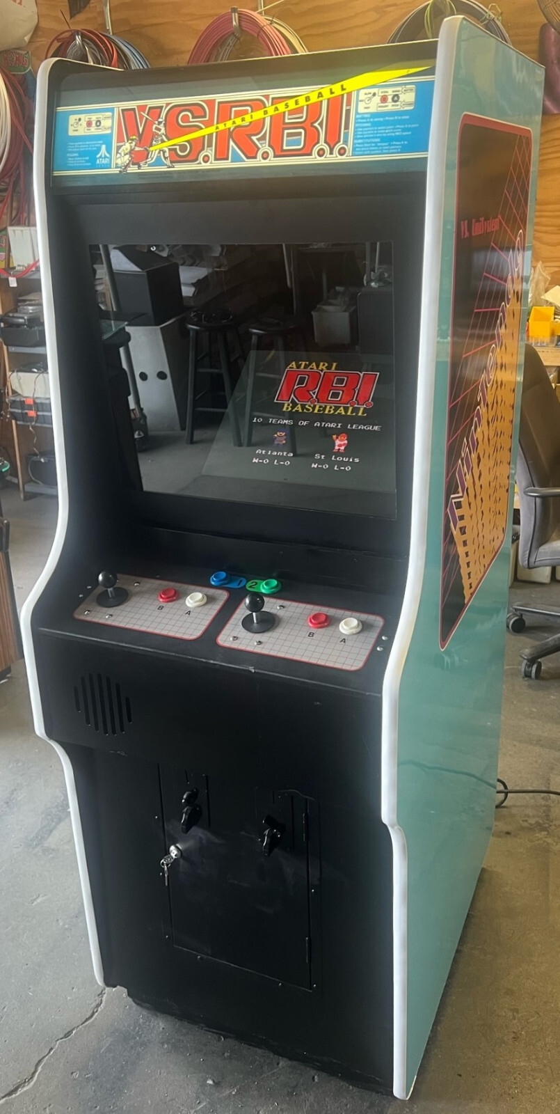 RBI BASEBALL - NINTENDO VS ARCADE MACHINE by NINTENDO (Excellent) *RARE ...