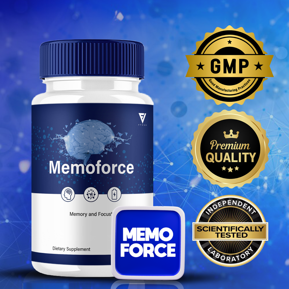 (5 Pack) Memoforce Brain and Memory Support Capsules Memo Force (300 ...