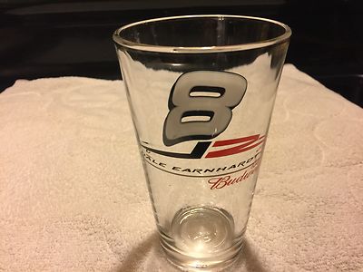 Dan Earnhardt Jr. 16 oz Budweiser #8 Glass great addition to your ...