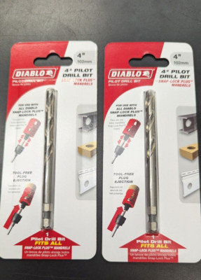 2 New DIABLO Hole Saw 4" Pilot Drill Bit DHS4BITll- F. Ship | eBay