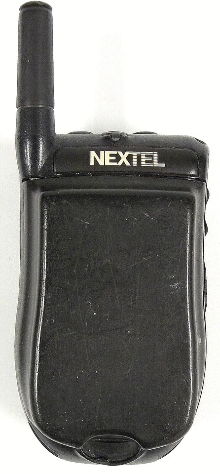 Motorola i series i60c - Black and Blue ( Nextel ) Rare iDEN PTT Phone ...