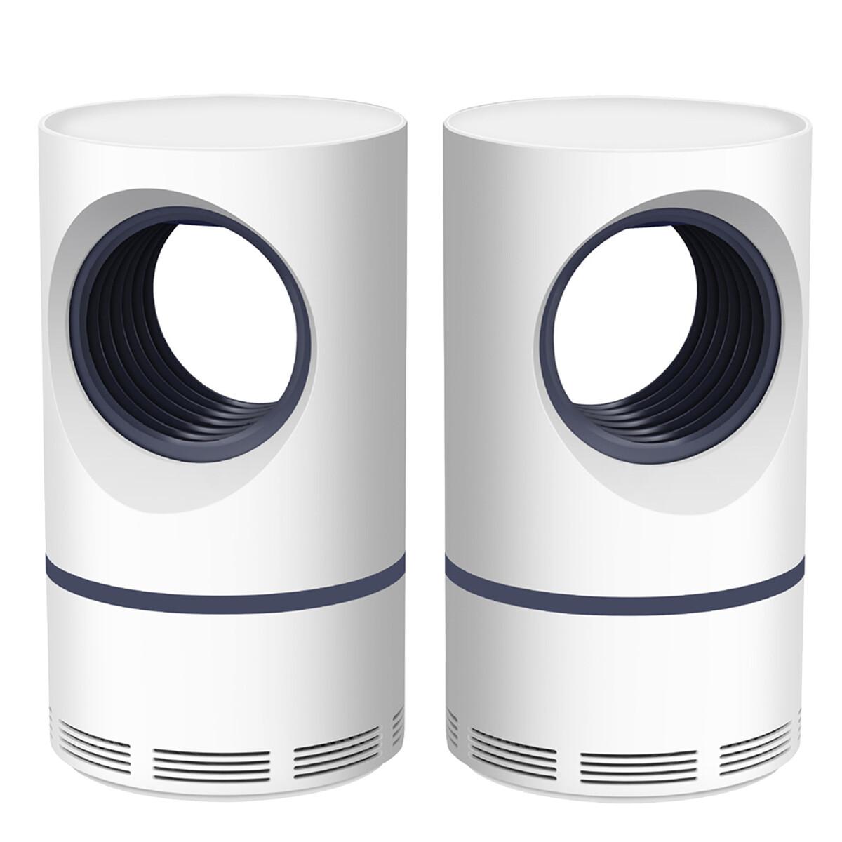 2 pcs Electric Mosquito Insect Killer Lamp LED Light Fly Bug Trap Pest ...