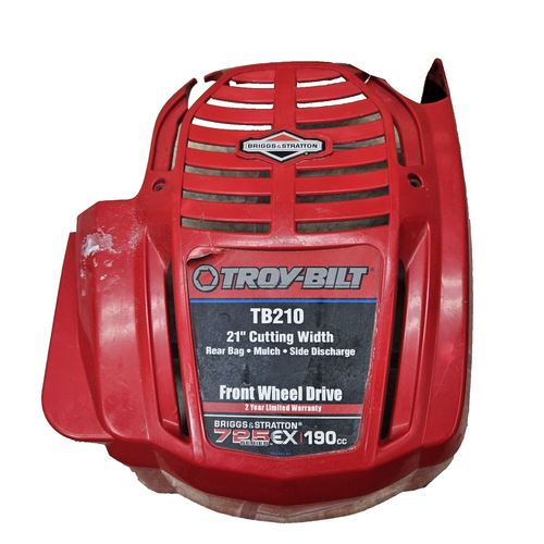 TROY-BILT TB210 Lawnmower Engine Cover 190cc 21" BRIGGS Engine | eBay