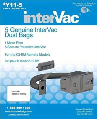 Y11-5 Genuine InterVac Vacuum Cleaner Dust Bags for CSRM Models | eBay