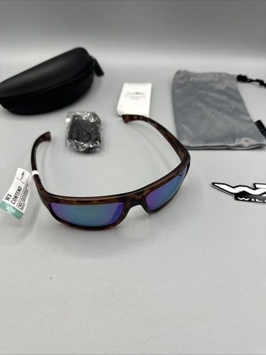 Wiley X WX Contend Captivate Polarized Safety Sunglasses Green Mirror ...
