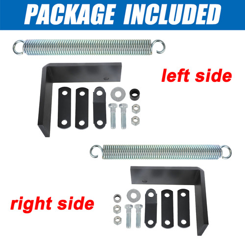 Left & Right Trailer Tail Gate Spring Lift Assist Kit Pair For Trailer ...