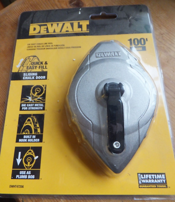 DWHT47256-A Chalk Reel Dewalt Cast Aluminum Chalk Line Reel DWT47256 ...