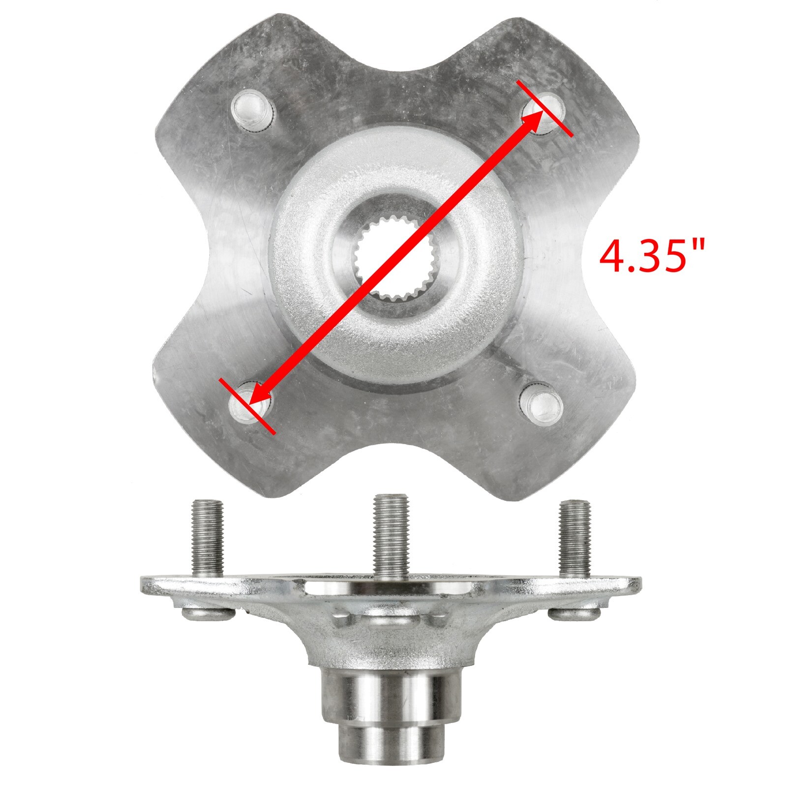 Caltric Rear Left Wheel Hub for Honda 42620-HR3-A20 Wheel Hub ATV | eBay