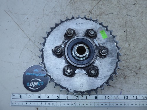 1976 Kawasaki KZ750 B Twin K674. rear sprocket and carrier | eBay