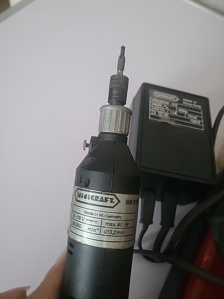 Minicraft MB 0120 Hobby Mini Drill Set Rotary Tool Modelmaker Crafts ...