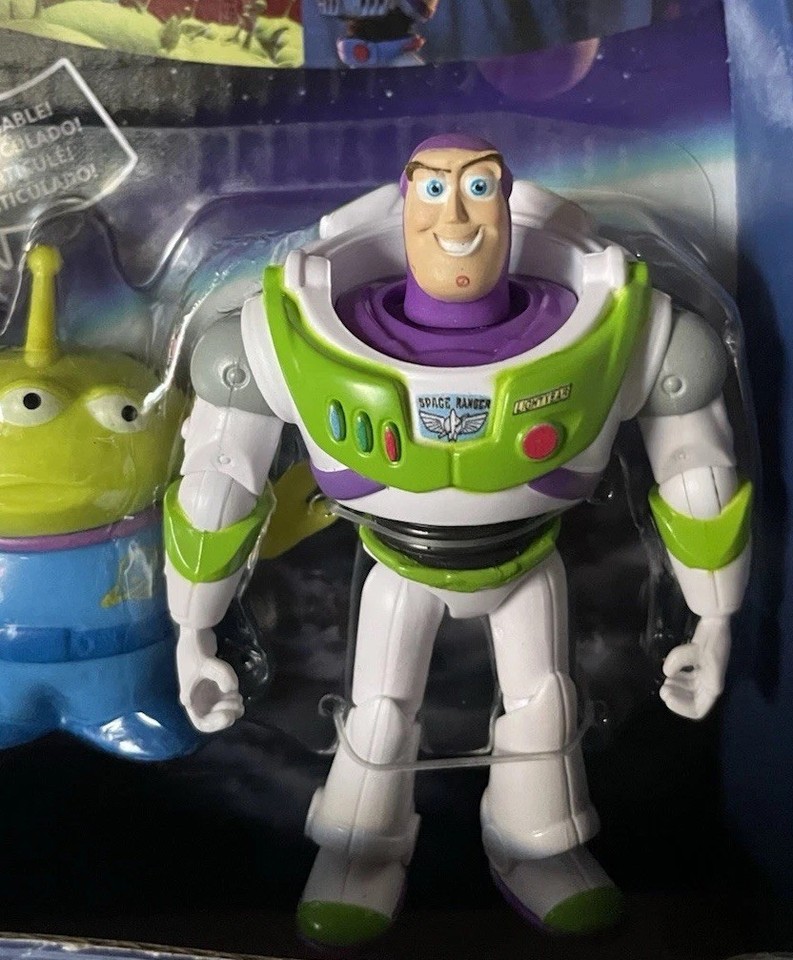 Mattel - Disney/Pixar Storytellers Toy Story Buzz, Zurg, Alien 3-Pack ...