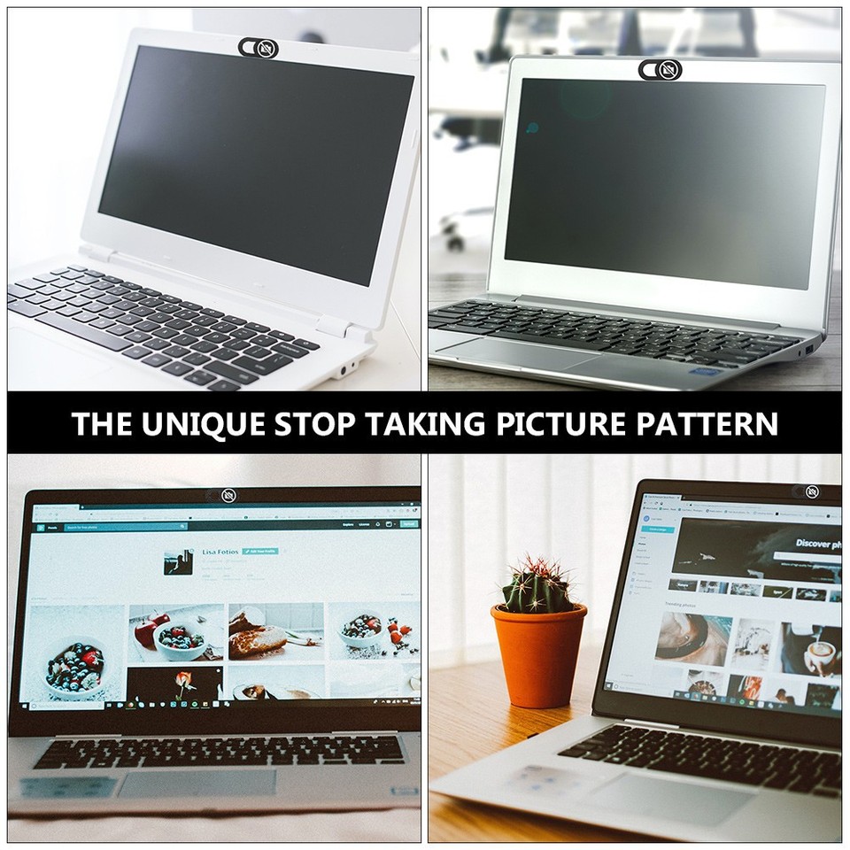 3PCS Cover Slide No Photo Pattern Slim Webcam Cover Sticker | eBay ...