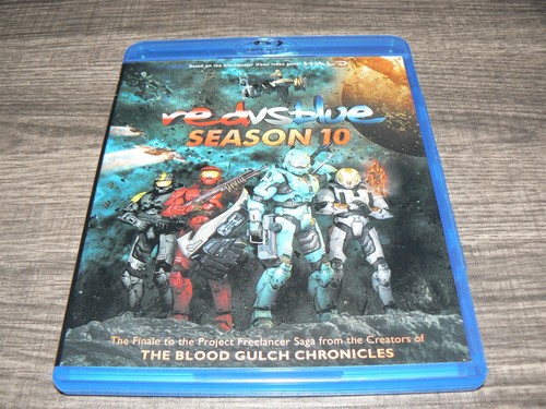 Red Vs. Blue Season 10 on Blu-ray Disc + DVD 2012 Rooster Teeth ...