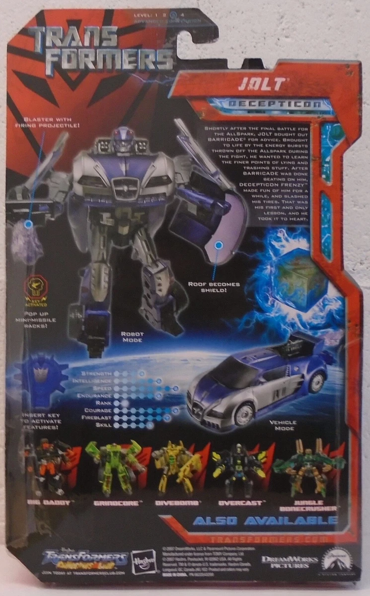 Transformers Jolt Car