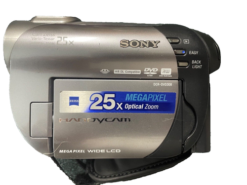 Sony Touch Screen 20x Optical Zoom Handycam Camcorder DVD RW Used Parts ...