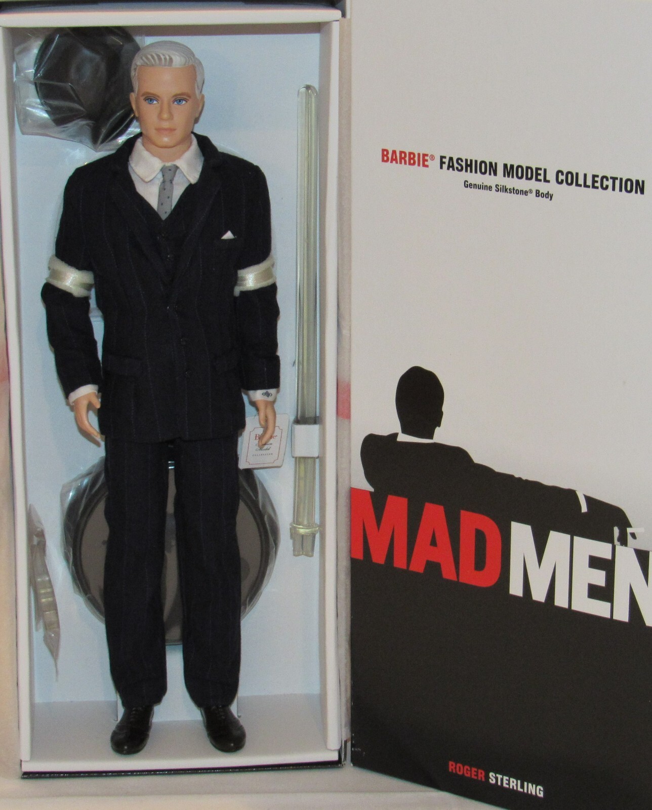 Mad+Men+Roger+Sterling+2010+Barbie+Doll for sale online | eBay