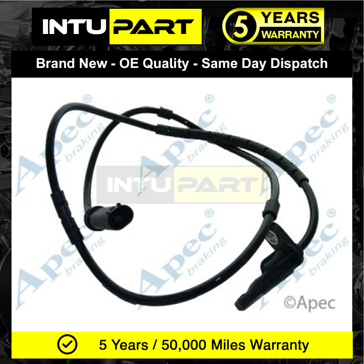 Fits BMW 3 Series 1 2 4 IntuPart Rear ABS Wheel Speed Sensor ...