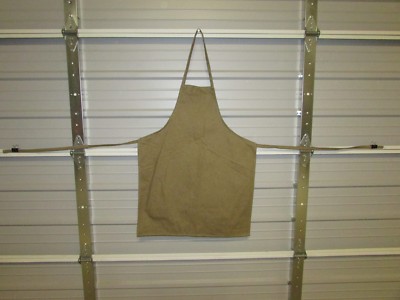 NEW HEAVY DUTY COTTON WORK APRON, 33" x 25", DENIM HAZELNUT (W) | eBay