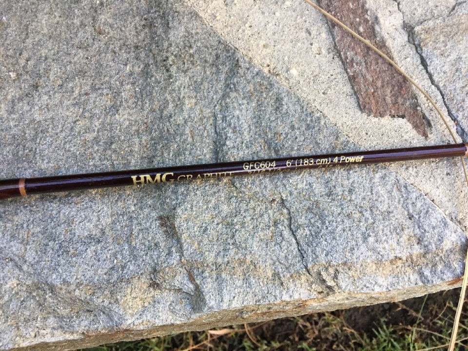 Fenwick HMG GRAPHITE GFC604 Four Power USA Made CASTING ROD-VERY GOOD ...