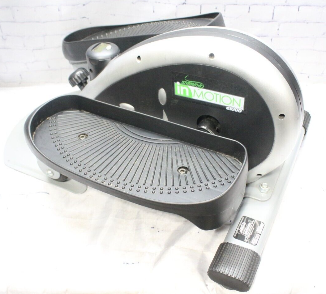 Stamina InMotion E1000 Under Desk Compact Strider Elliptical Exercise ...