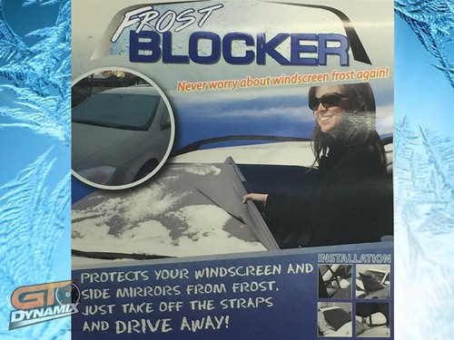 NLA FROST BLOCKER WINDSCREEN PROTECTOR 61" x 32" CAR-VAN SUNSHADE ...