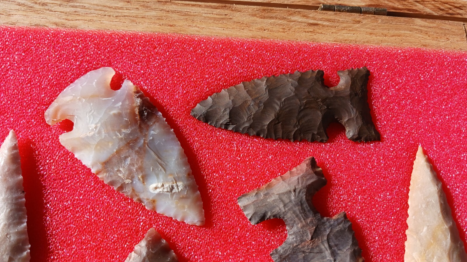 MODERN Flint Knapping Arrowhead, Atlatl, Spear LOT Case Not Included | eBay