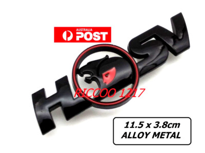 HSV alloy badge for Holden Commodore Clubsport GTS R8 SS VS red gloss ...
