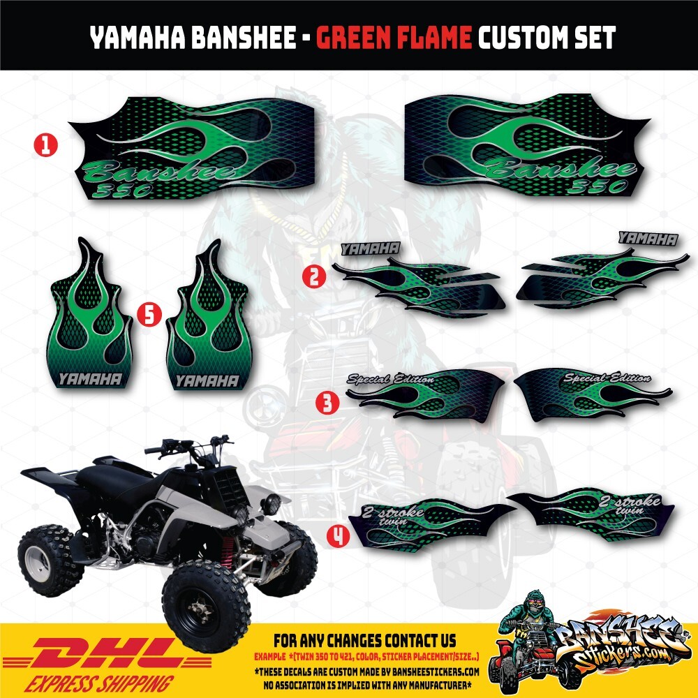 Yamaha Banshee Logo YAMAHA ATV