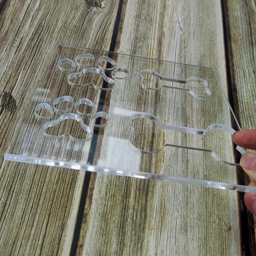 4 in1 Print Dog Bone/Paw Router Template for Woodworking 1/4'' Thick ...