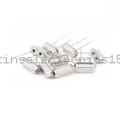 20Pcs 16MHz 16.000MHz 16M HZ 20pF HC-49S Inline Feet Passive Crystal ...