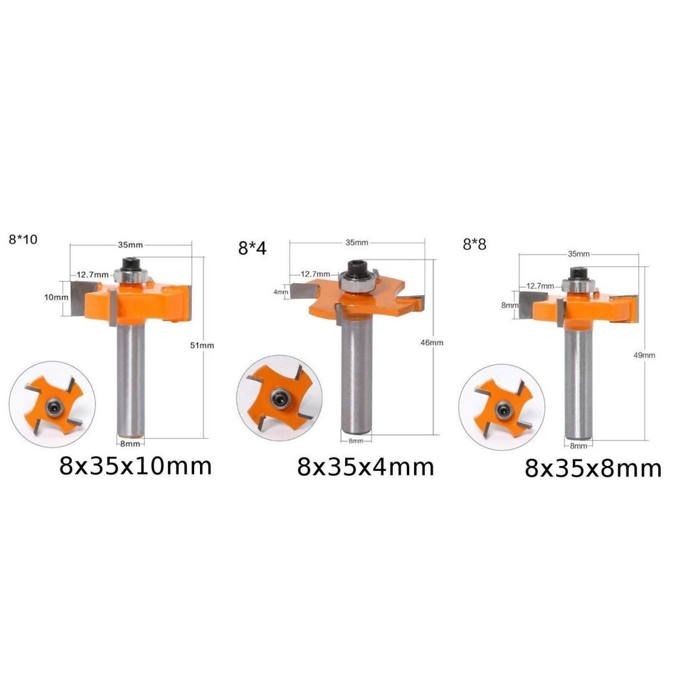 Router Bit Milling Cutter Wood Milling Cutter For Wood Industrial Power ...