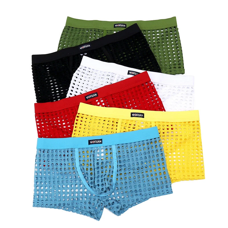 Men Underwear Mesh Net