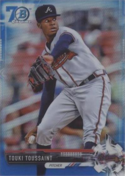 2017 Bowman Chrome Minis - Bowman Chrome Prospects Touki Toussaint # ...