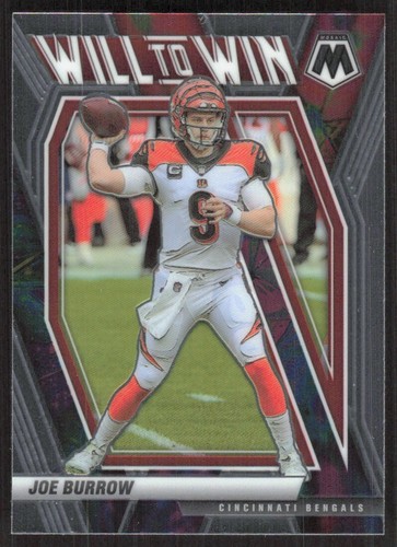 2020 Mosaic Will to Win Joe Burrow Cincinnati Bengals #WW-8 | eBay